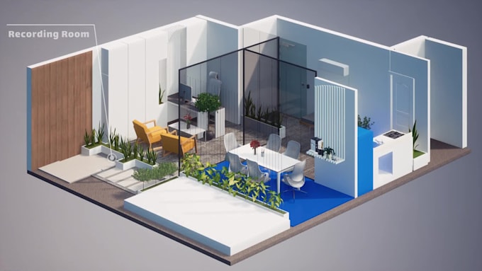 Do 3d isometric animation, 3d isometric environment 3d isometric explainer by Animazinanimate ...