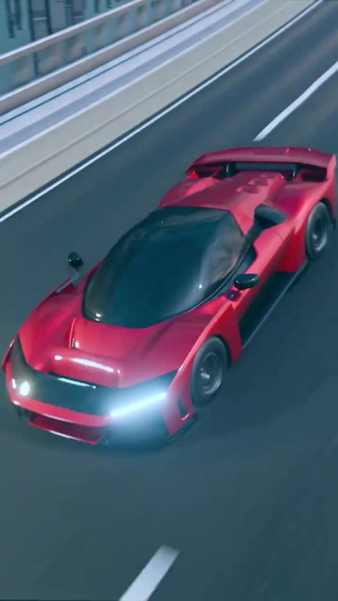 Do 3d car animation cgi car video 3d car chase video car commercial ...