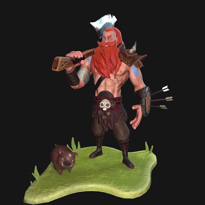 Help you to make an amazing 3d character by Ldv_art | Fiverr