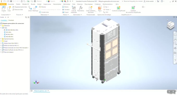 Design industrial machines, 3d model with autodesk inventor by Jgoytiav ...