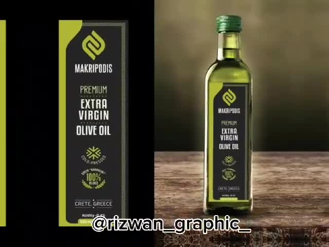 Design awesome cooking, olive, almond oil label asap by Rizwan_graphic ...