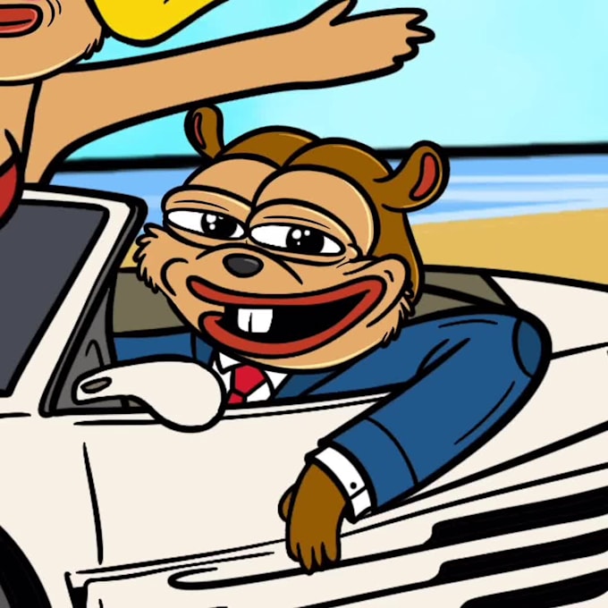 Do 2d animation 2d memecoin animation ponke sol eth kaspa meme ...