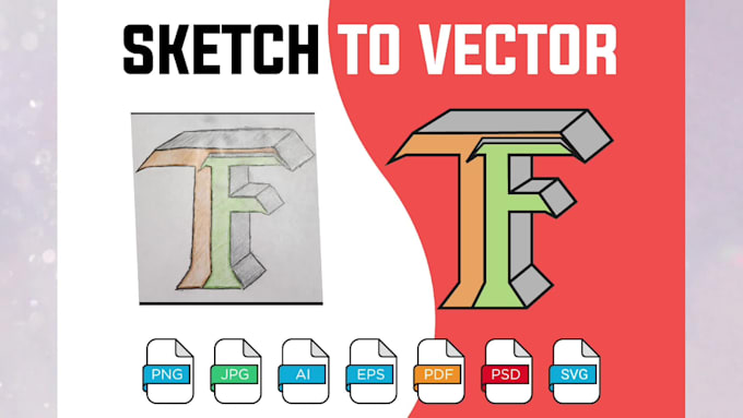 Image trace in illustrator, logo to vector, convert to ai, eps, pdf ...