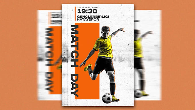 Design professional sports poster, flyer, sports graphics by ...