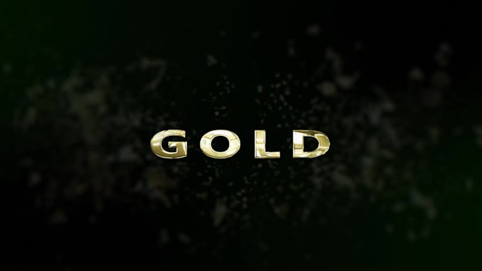 Be doing a luxurious golden animation by Bobfes | Fiverr