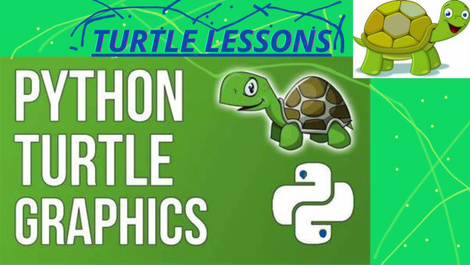 Teach You Python Turtle And How To Draw Using Python By Nikosssssssss Fiverr