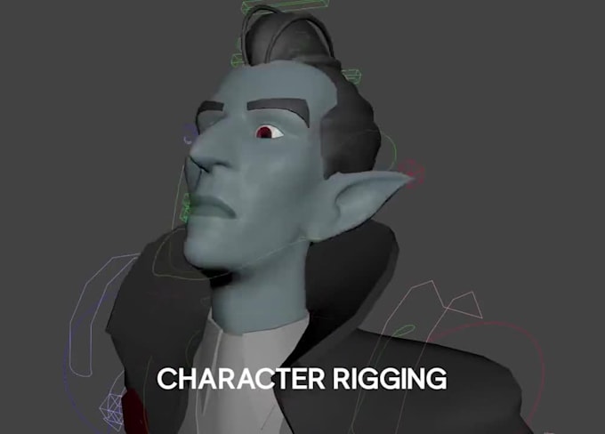 Model, rig, and animate animal, object, humanoid 3d character, game ...