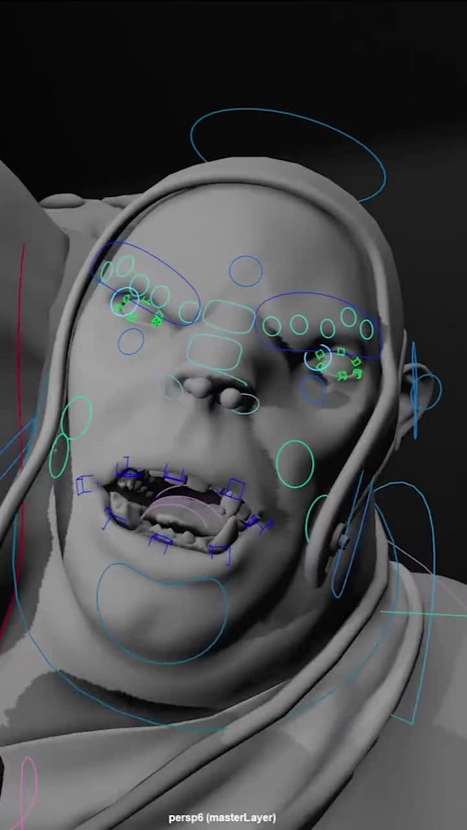 Fix facial rig, 3d character rig issues, or add blendshapes for vrchat ...