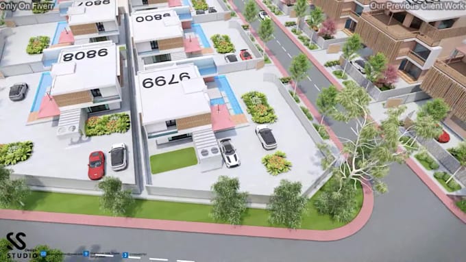 3d architecture renders, walkthrough animation videos by Ssdesignstudio6 | Fiverr