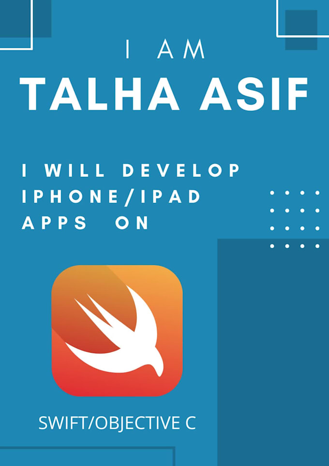 Develop ios app for iphone and ipad in swift and swiftui by ...