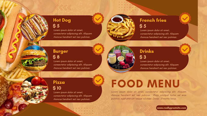 Do premium food menu design, restaurant menu design by Polashdesigner ...