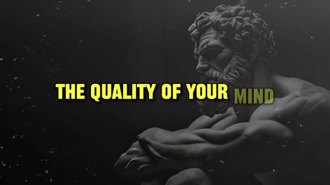 Create stoic videos and meditation music videos by Dr_umarbilal | Fiverr