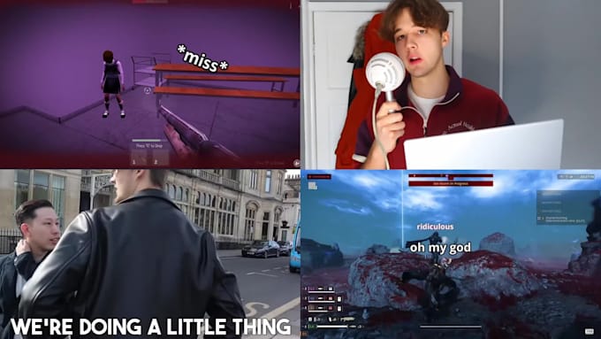 Edit a commentary or gaming youtube video by L33edits | Fiverr