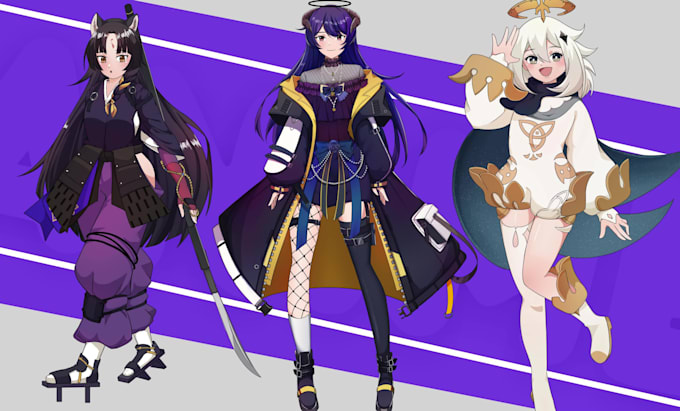 Draw your favorite anime character, fanart, manga, vtuber, pngtuber ...