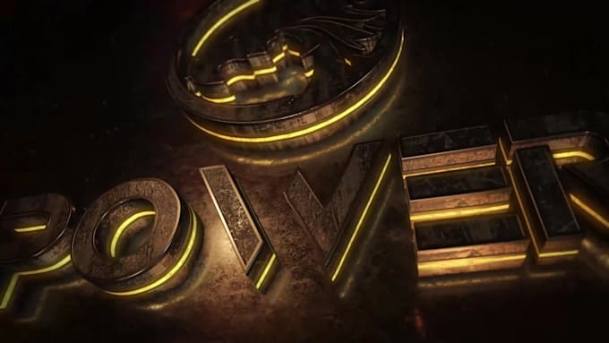 Create gold neon intro,reveal and logo animation by Mr_graphix_24x7 | Fiverr