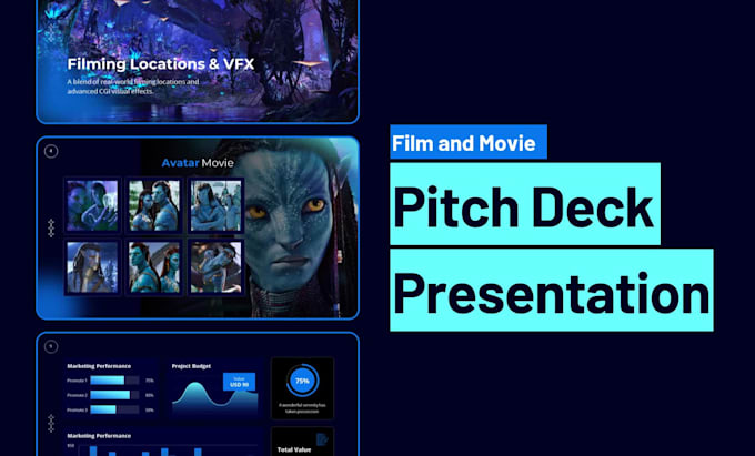Design a professional film and tv show pitch deck by Paintive_design ...