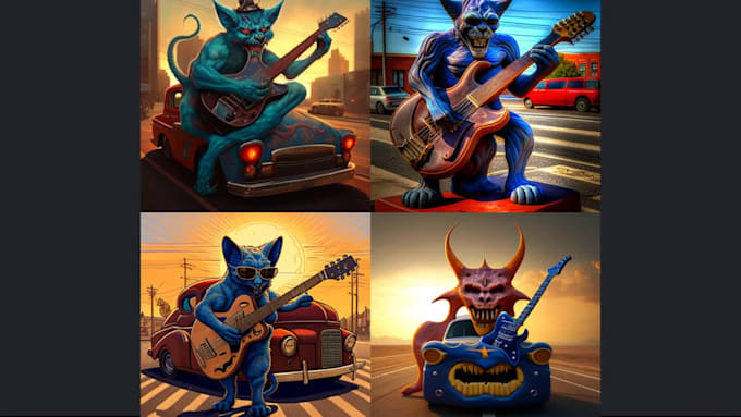 Create ai generated concept art in a day using midjourney art and dall e art by Aqsasiddiqui96 ...