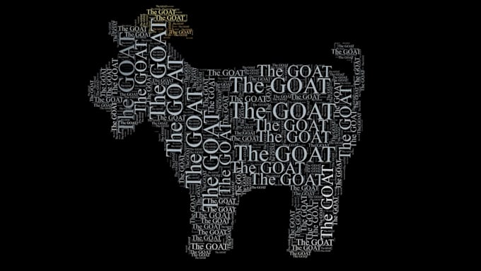 Do an amazing word cloud art from any shape or image by Jasongv909 | Fiverr
