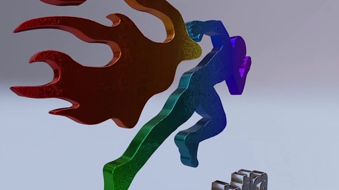 Create custom 3d logo animations by Debayan_das | Fiverr