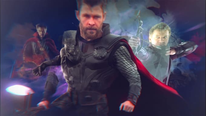 Create marvel intro with your logo or text by Av_designz | Fiverr