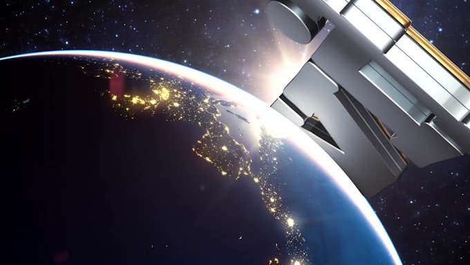 Do this animated world intro video with your logo or text by ...