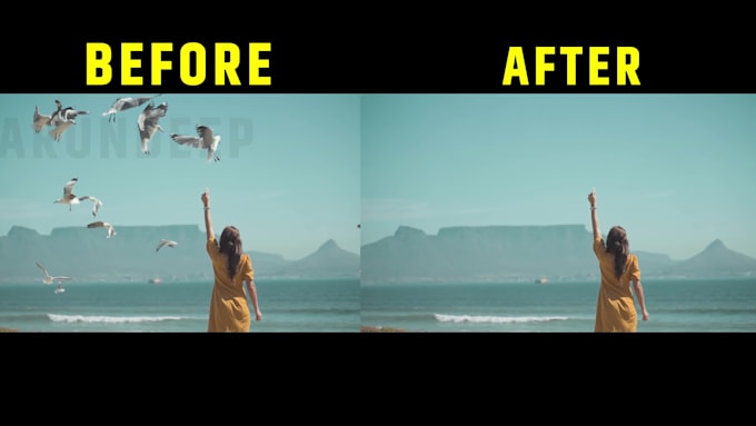 Professional vfx cleanup, object removal, and replacement by Arundeep_pal | Fiverr