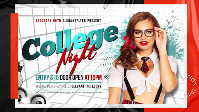 Create amazing motion flyer, motion poster and motion banner by Zisan16 ...