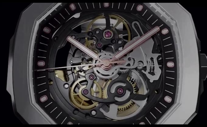 Do 3d watch animation 3d watch design 3d watch modeling 3d cgi jewelry ...