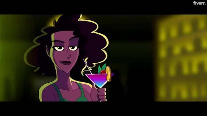 Do 2d animated music video,2d animation video, 2d cartoon animation ...