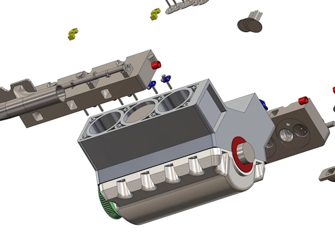 Do professional 3d modeling, animation and simulation by Mechacad ...