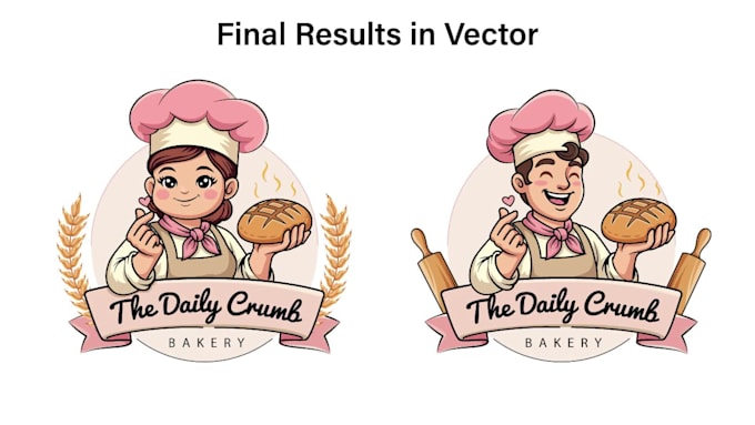 Refine and vectorize ai generated logo, images and icons by Arielrowse2 ...