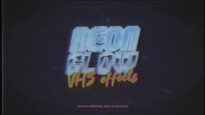 Create a retro vhs intro video by Neonglow | Fiverr