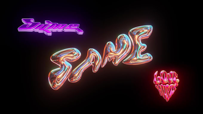 Design a unique 3d logo for your brand by Abdelhamidbkt | Fiverr