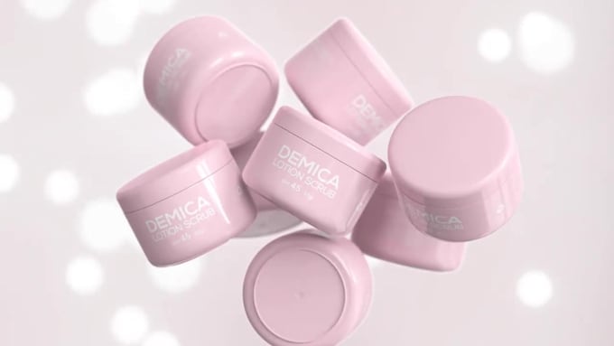 3d cosmetics animation 3d product animation 3d product design perfume ...