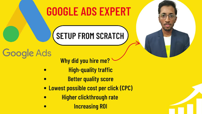 Setup, optimize, and manage your google ads, adwords, ppc campaign by Abdullahali210 | Fiverr