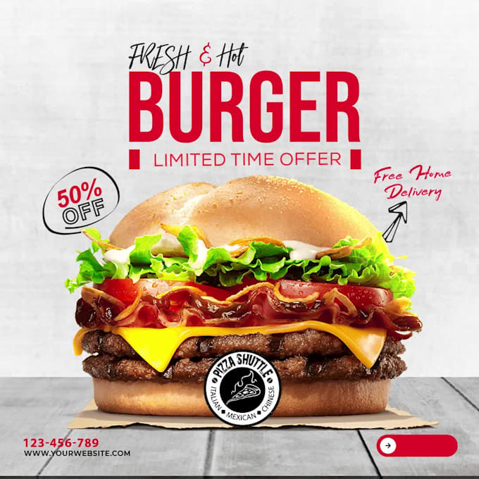 Create stunning motion flyer, animated flyer, motion poster by ...