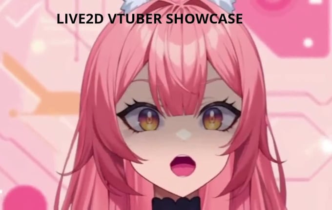 Draw and rigg live2d model, live2d rigging, 2d vtuber model, live2d ...