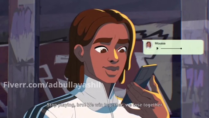 Create 2d animated music video, 2d music video and anime animation by ...