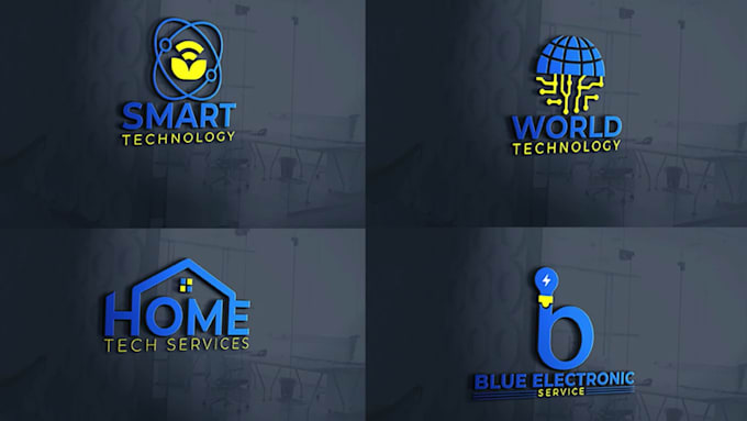 Design technology, tech and electrical logo for your business by ...