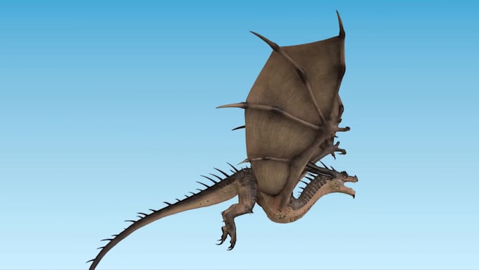Create cgi 3d dragon animation, 3d dinosaur animation, 3d animal, 3d ...