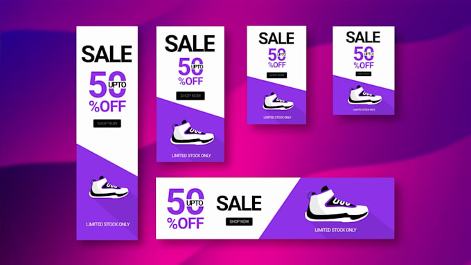 Create eye catching animated gif banner ads by Sadik_tanvir | Fiverr