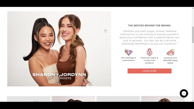 Create a captivating hair extension store logo in 24 hours by ...