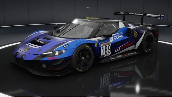 Design a unique simracing livery skin for ac, acc, rfactor2 by Max_roe ...