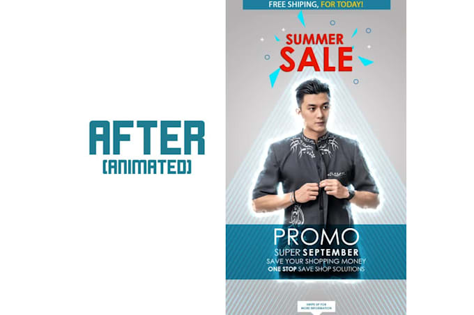 Create animated poster from static poster by Bos_vect | Fiverr