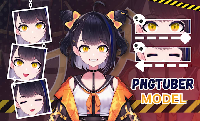 Make custom pngtuber character in anime style by Fahriadriansyah | Fiverr