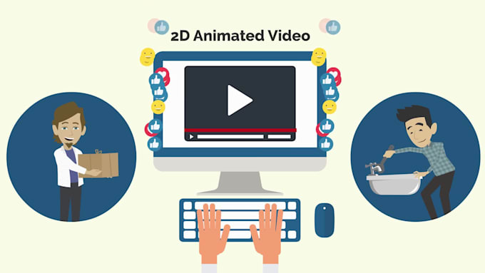 Create 2d animated explainer video or sale video in 24hr by Alishbaanimatio | Fiverr