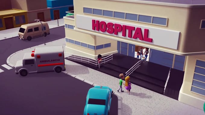 Create custom 3d animated isometric animation videos 3d isometric illustration by Voxelverse ...