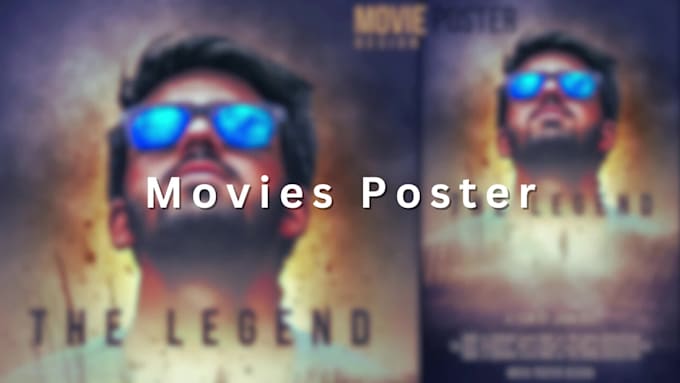 Do poster design, unique poster, vintage poster, adobe photoshop ...