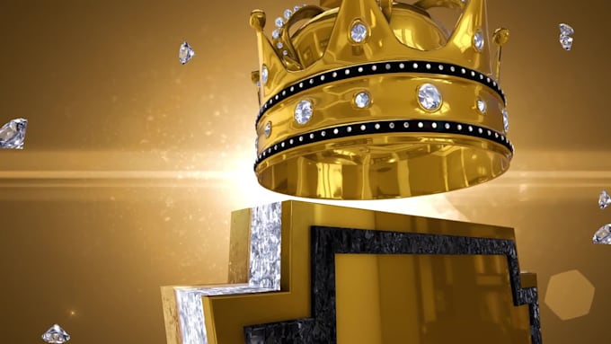 Create a 3d animated logo intro video in diamonds by Shahidrajouri | Fiverr