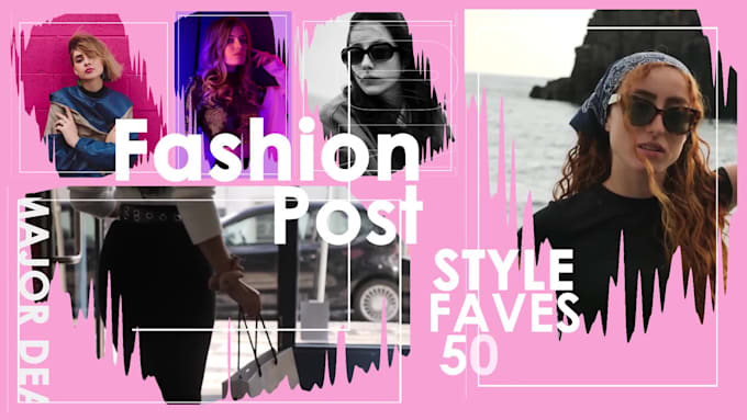 Design social media animated post motion video ads by Artize7 | Fiverr